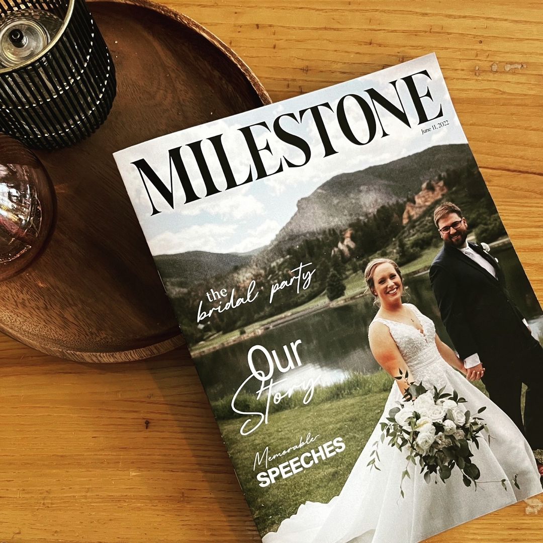 Honeyfund Vendor Directory > Favors and Gifts: Milestone Magazines (Colorado)